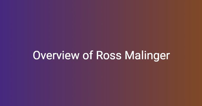 Overview of Ross Malinger – BrokenSilenze